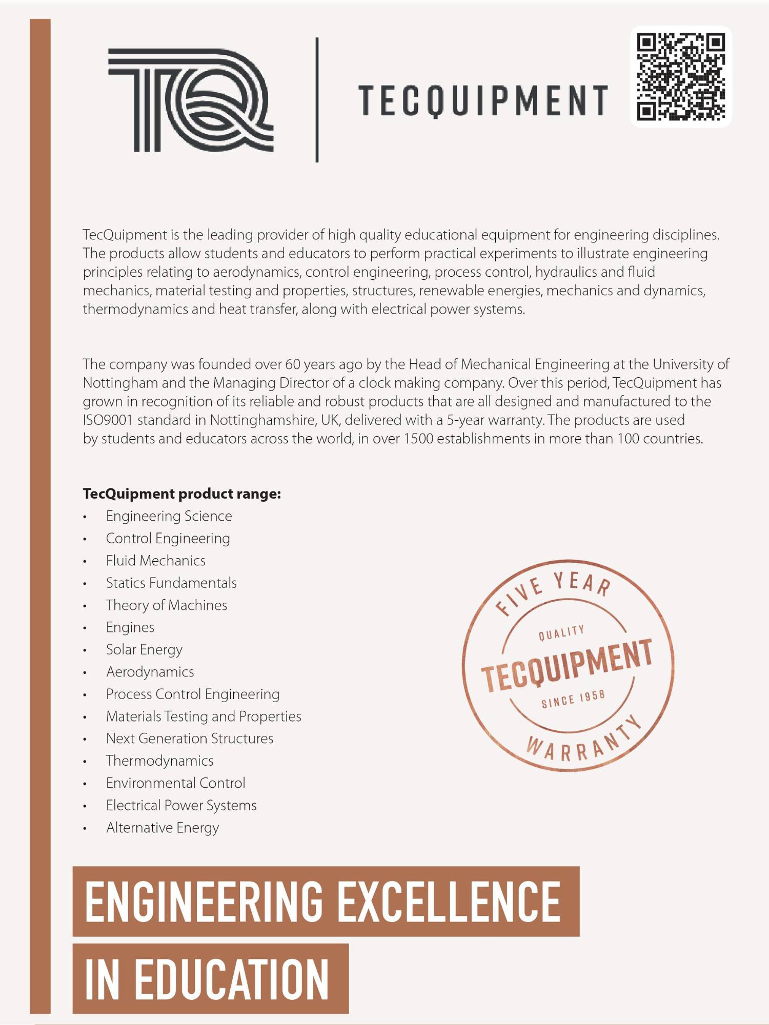 TecQuipment Australia – EduTechnics